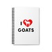 I Love Goats Notebook I Love Goats Journal Ruled Line - Etsy