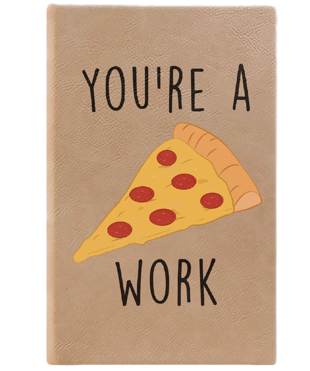 Pizza Work Notebook, Pizza Work Journal, Ruled Line Pages, Gift Idea ...