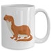 Weasel Cartoon Animal Character Mug, Weasel Cartoon Animal Character ...
