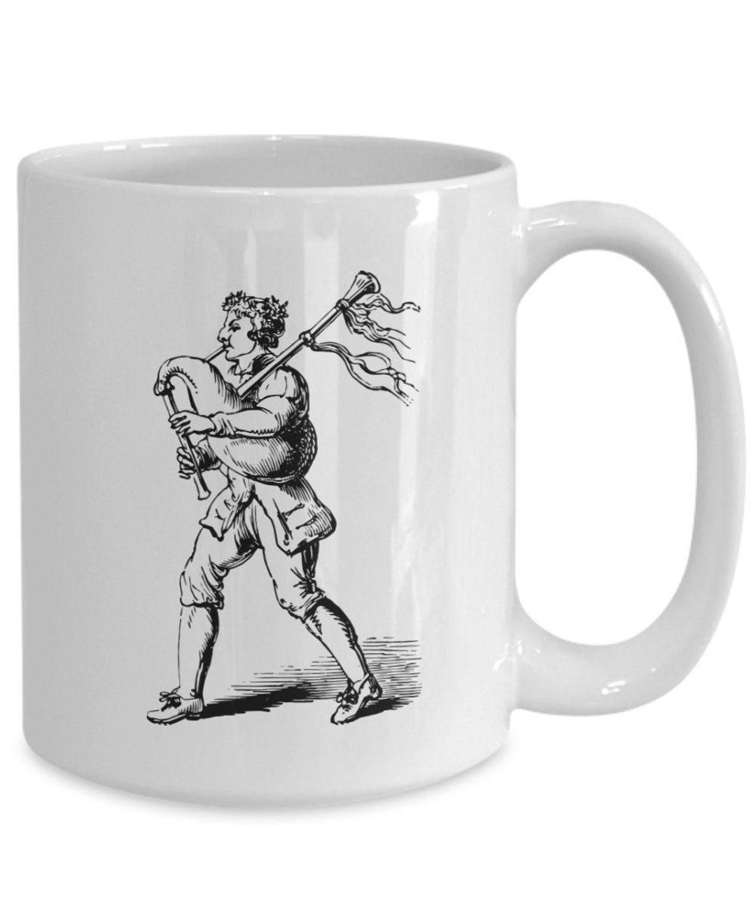 Bagpipe Vintage Mug, Bagpipe Vintage Coffee Cup, Bagpipe Vintage ...