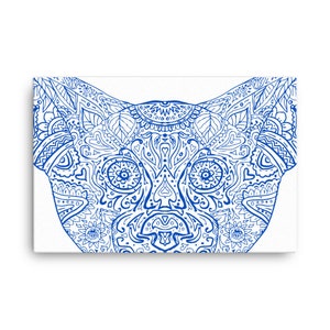 Fennec Fox Canvas, Fennec Fox Wall Canvas Print, Fennec Fox Decor ...