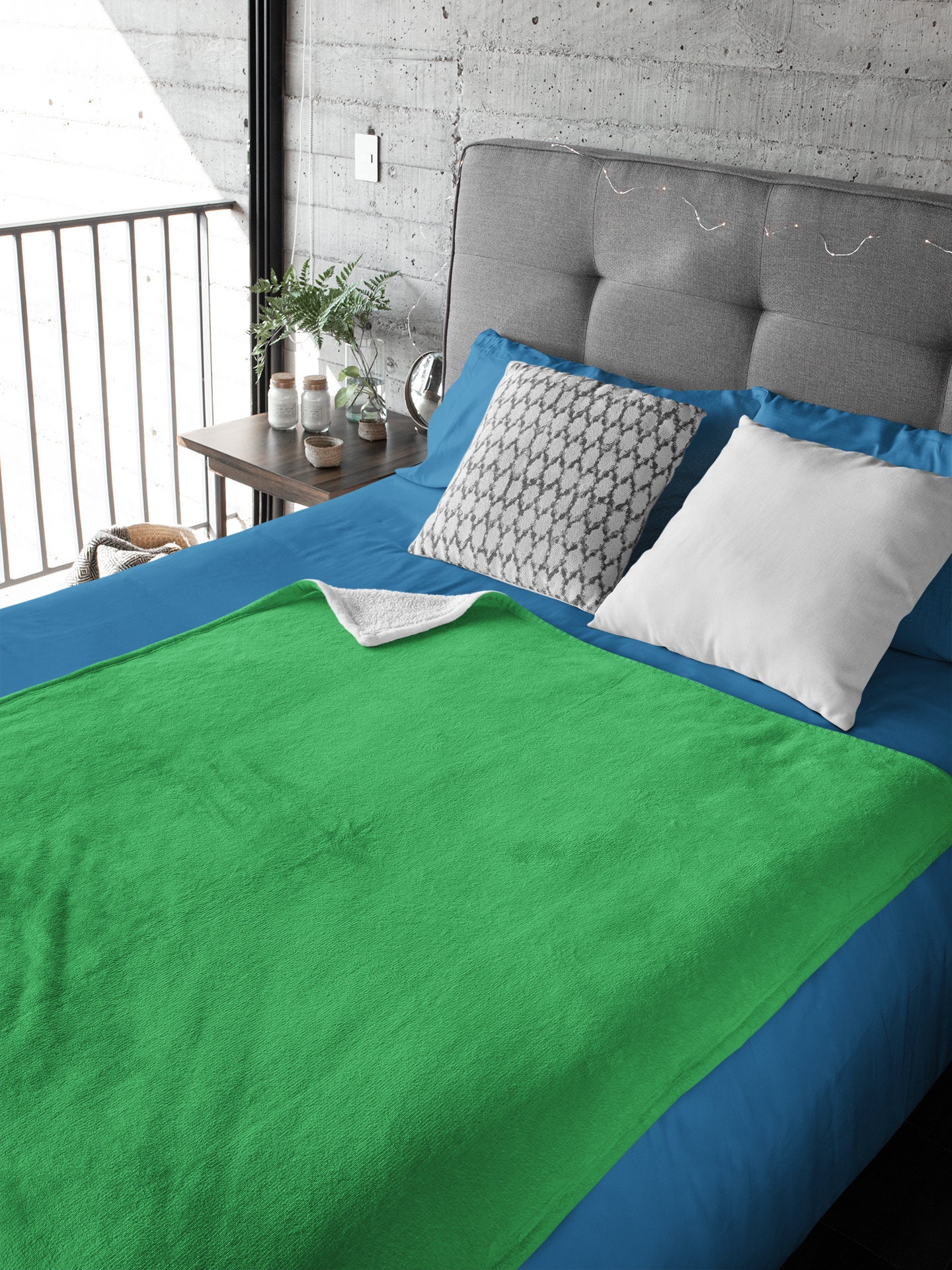 Green Blanket, Gift for Green Color Lover, Green Lover Gift Idea - Etsy