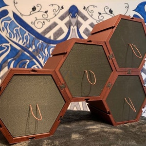 Hexagon Storage Stackers – 3D Printable Organizers, STL Files, Build ...