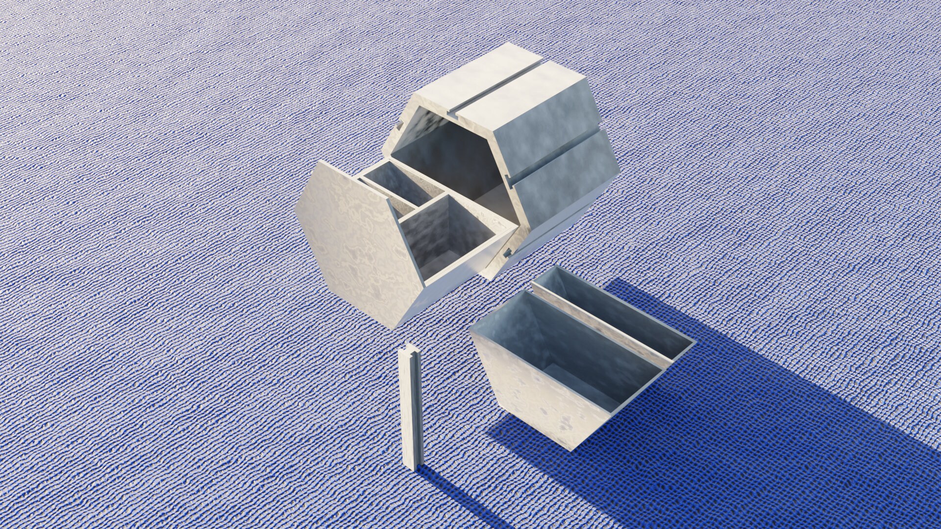 Hexagon Storage Stackers – 3D Printable Organizers, STL Files, Build ...