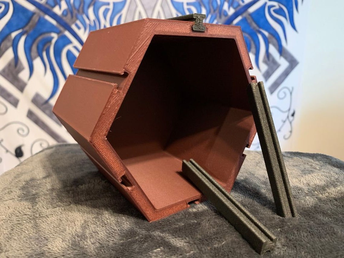 Hexagon Storage Stackers – 3D Printable Organizers, STL Files, Build ...