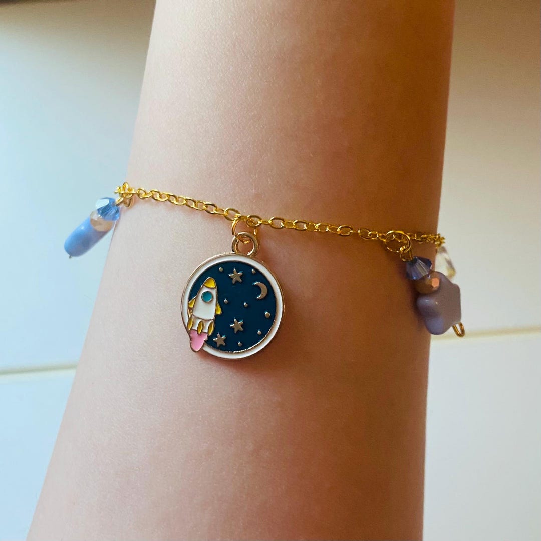 Kawaii Space Astronaut Bracelet - Etsy