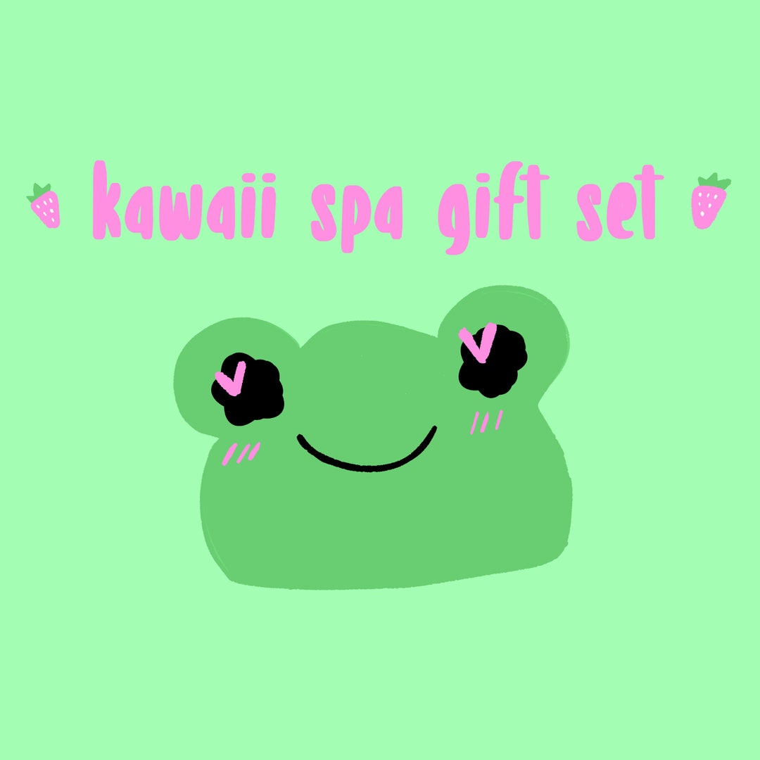 Kawaii Spa Gift Set! | Cute Animal Hair Accessories Bath Bombs Face ...