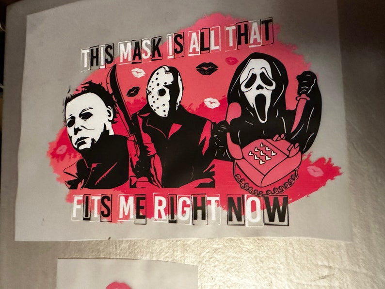 DTF Logos Pink Horror Icons - Etsy