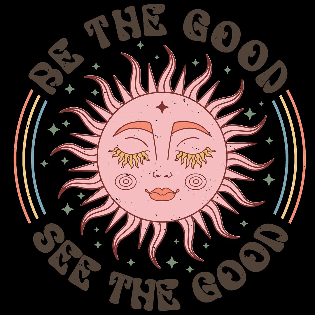Be the Good, See the Good Logo Digital File Distressed - Etsy