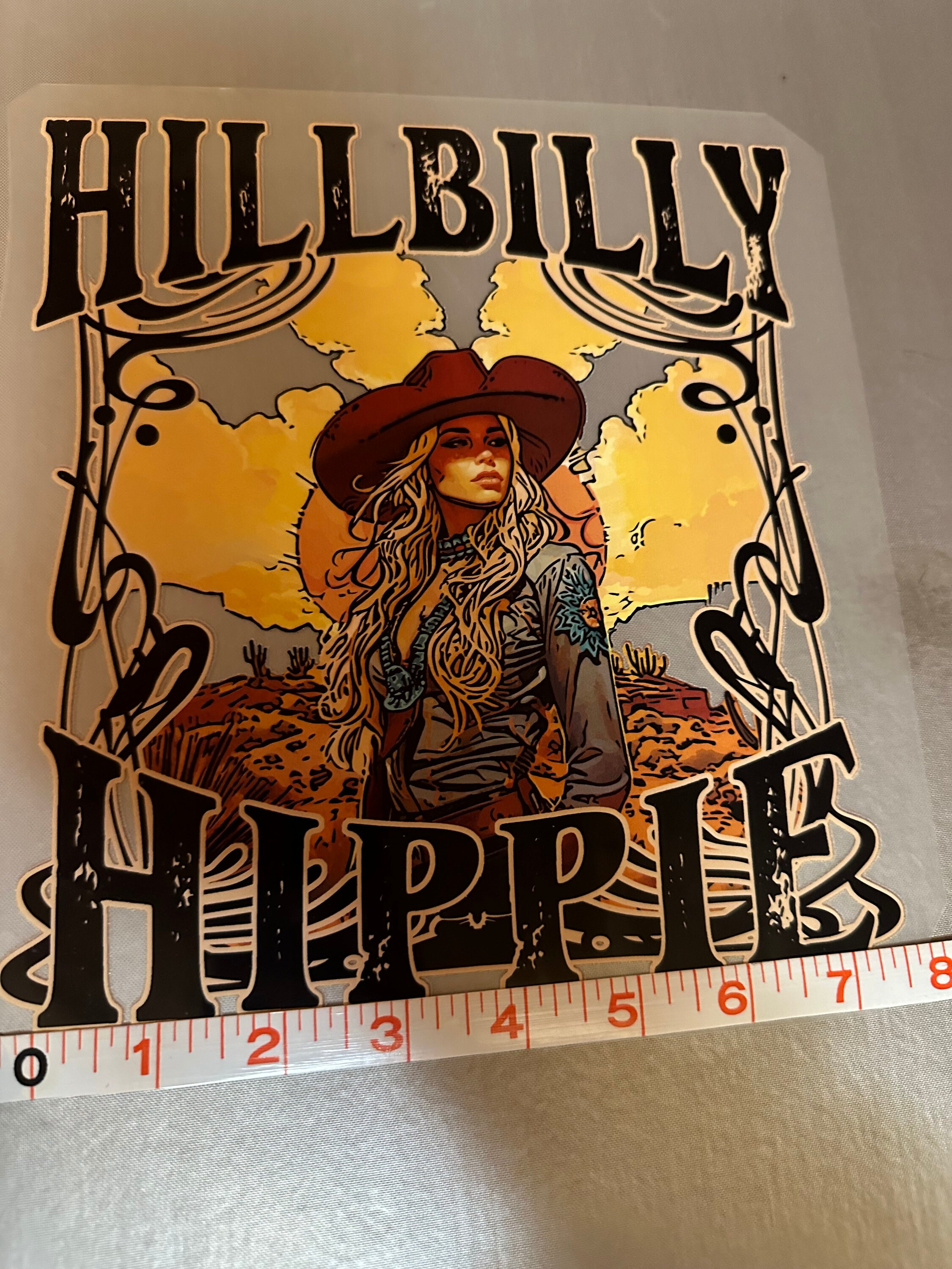 Dtf Logo hillbilly Hippie - Etsy