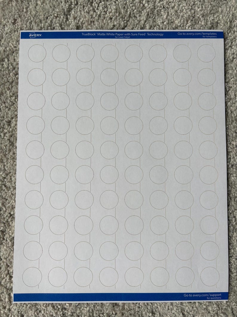 Quarters Sheet for Kids Chores Checklist for Magnet Backs (digital ...