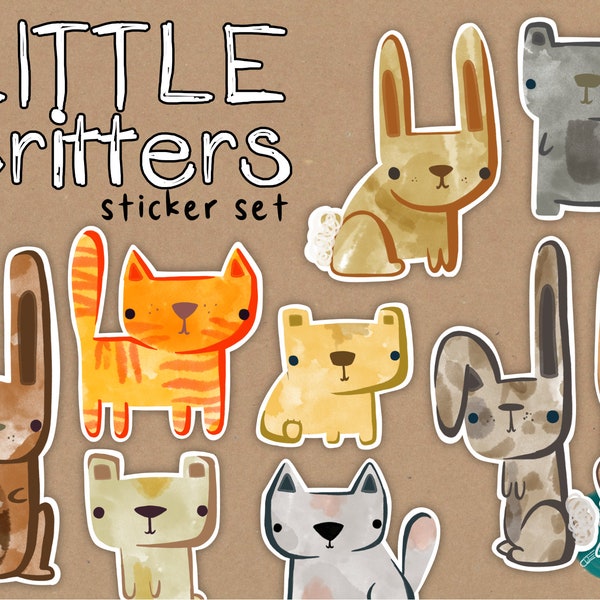 Little Critters Sticker - Etsy