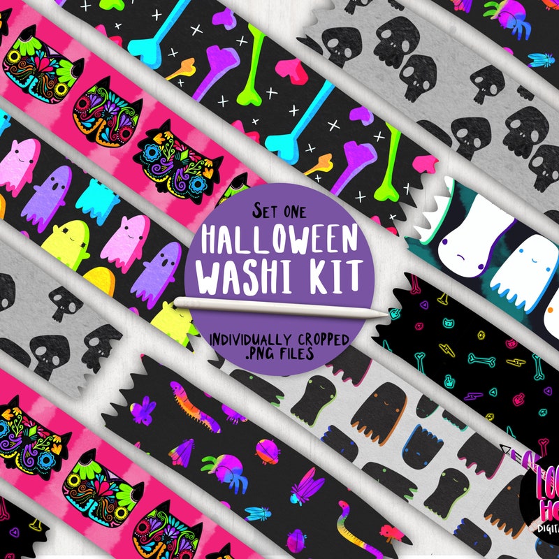 Halloween Washi Tape - Etsy