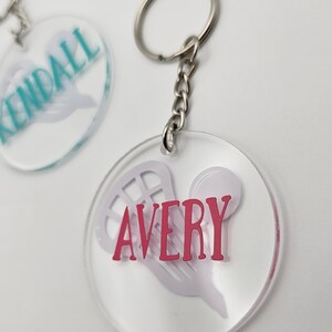 Personalized Sports Keychain | All Sports Name Tag | Sports Team Snack ...