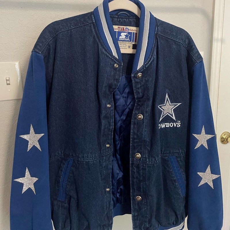 Dallas Cowboys Starter Jacket - Etsy