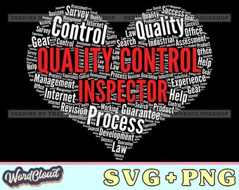Quality Control Inspector Svg - Etsy