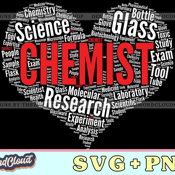 Chemistry Word - Etsy