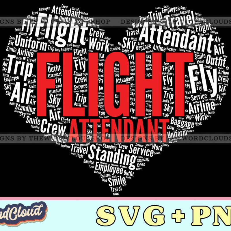 Flight Attendant Art - Etsy