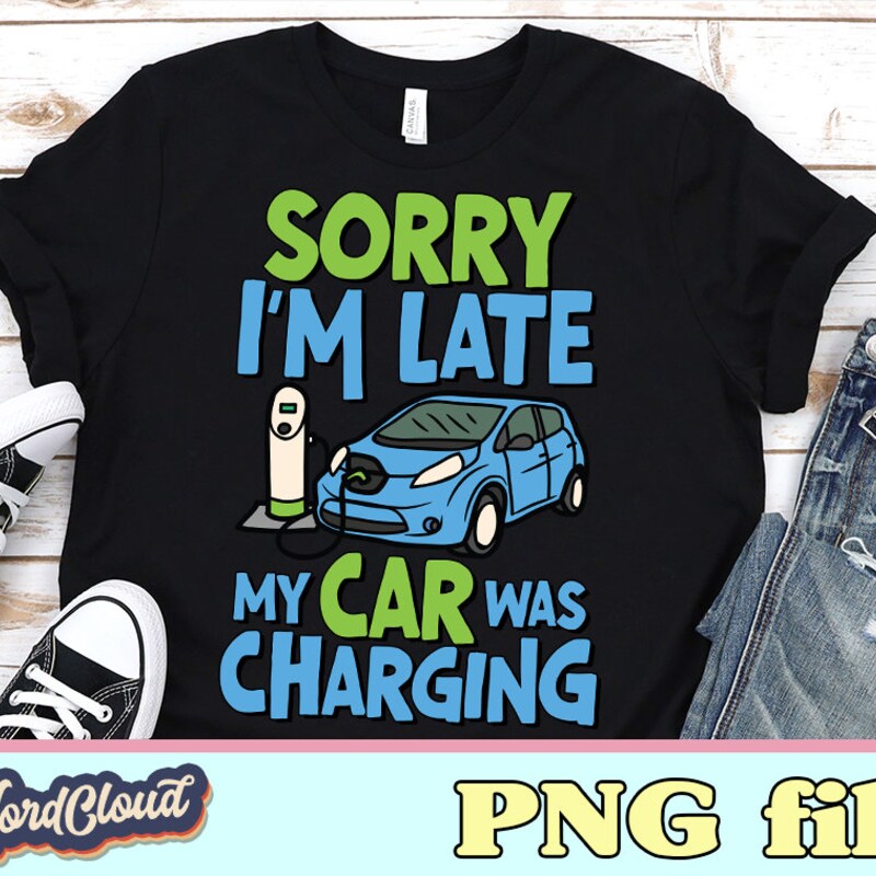 Electric Car Svg - Etsy