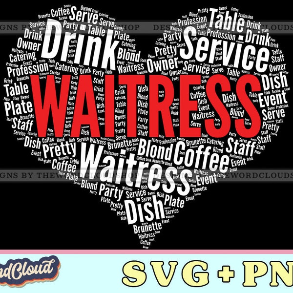 Waitress - Etsy