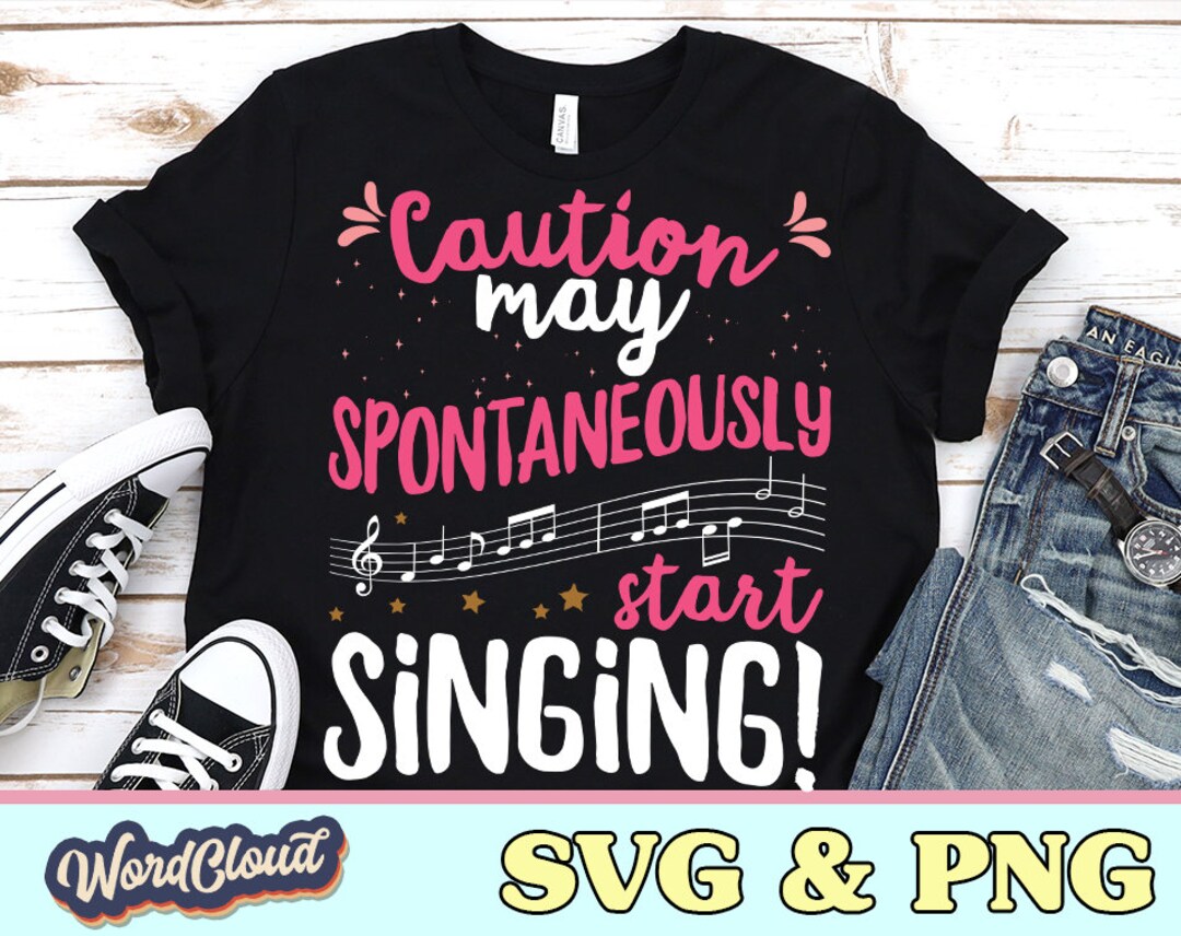 Singing Svg, Gift for Singer, Music Teacher Gift, Musician Gift, Music ...
