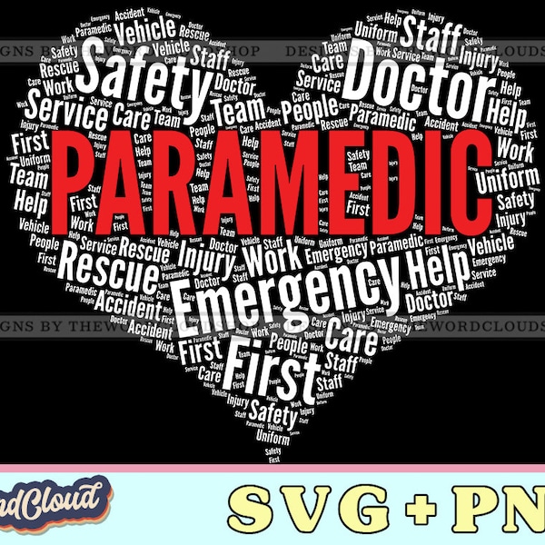 First Responder Word Art - Etsy