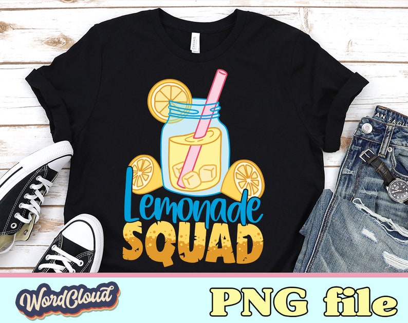 Lemonade Squad Lemon Lemonade Stand Summer Funny Lemonade - Etsy