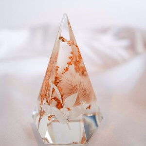 Custom Dried Flower Resin Ring Holder: Wedding Bouquet Preservation - Etsy