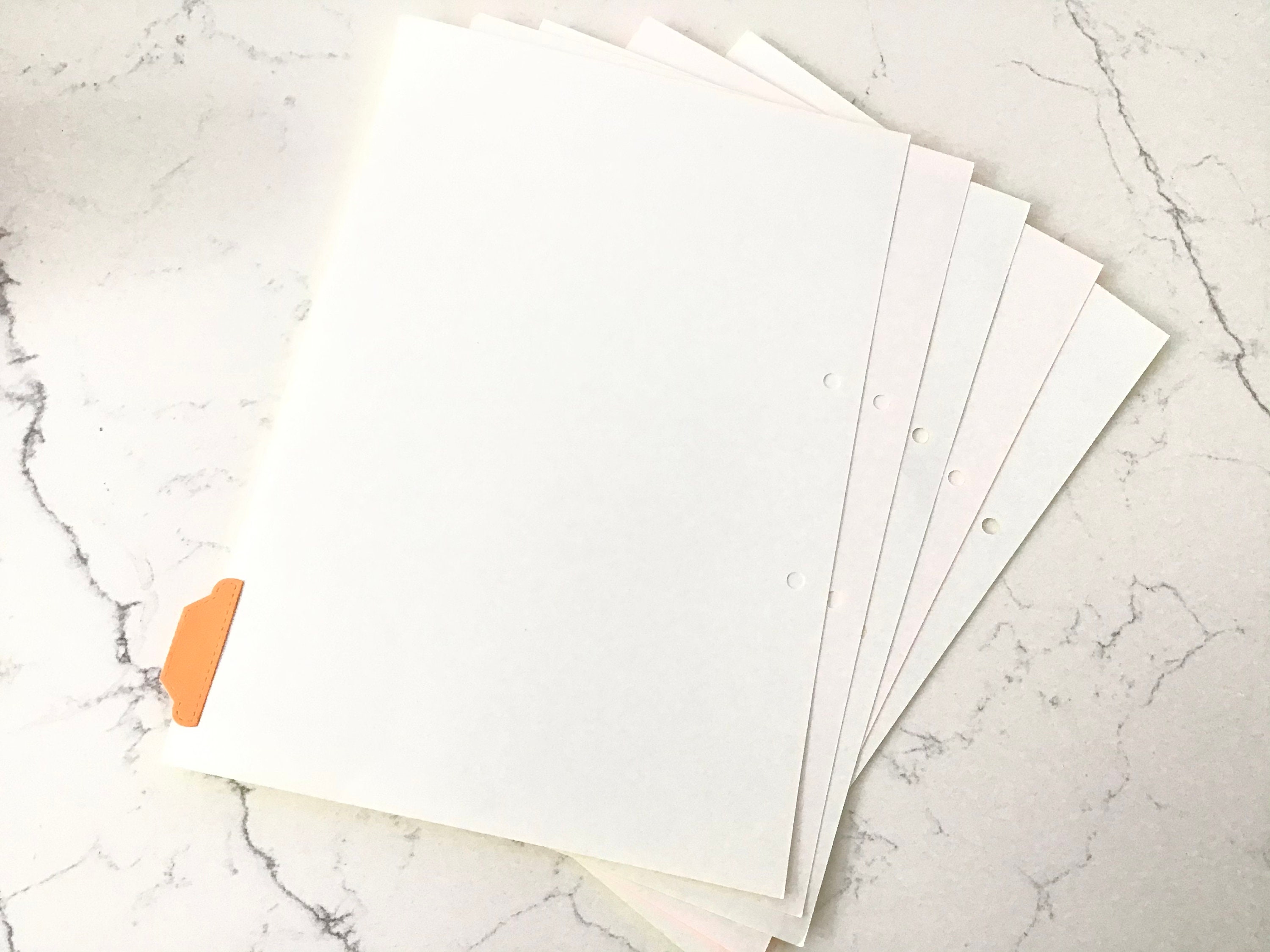 A4 folder dividers A4 dividers lever arch dividers set of | Etsy