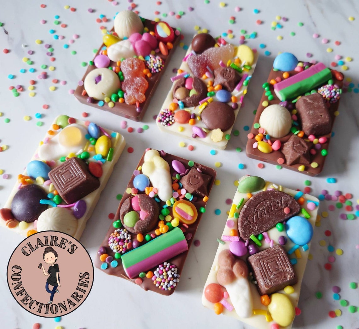 Mini Chocolate Treat Bars/mini Chocolates/ Milk - Etsy UK