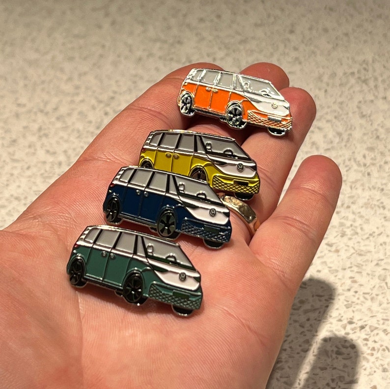 VW ID Buzz Pins - Etsy