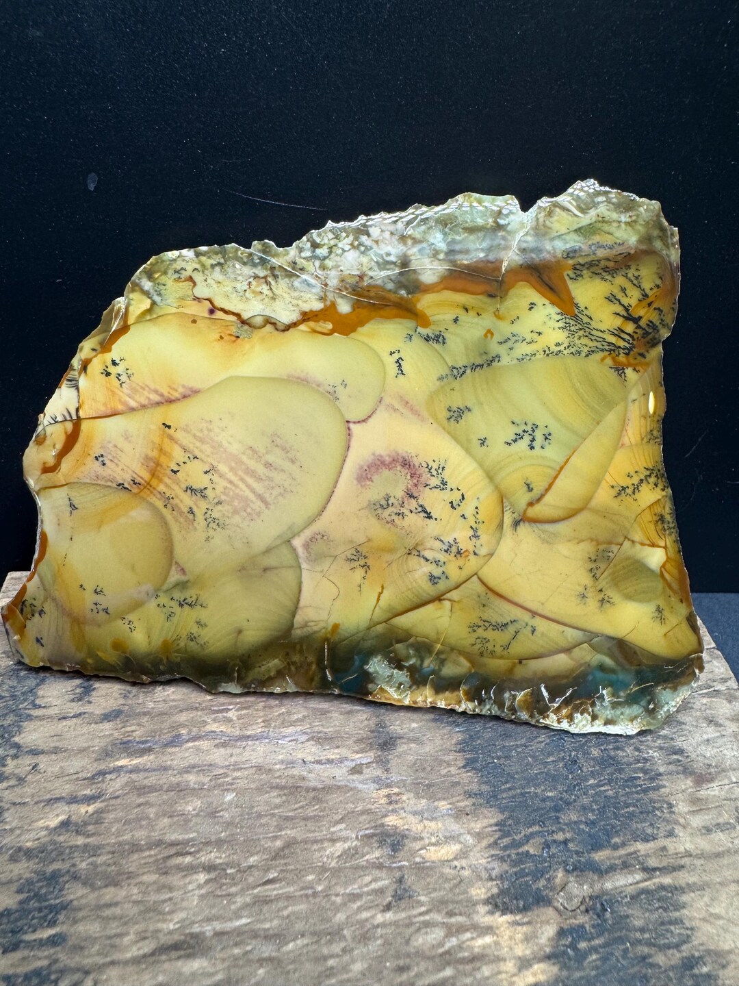 Outstanding Morrisonite Jasper Polished Slab Full of Orbs and Beautiful ...