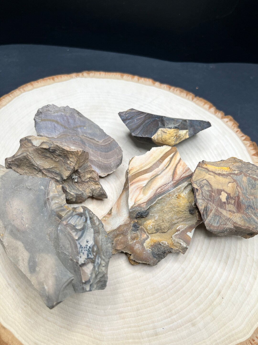 Fantastic Old Stock Biggs Jasper Small Rough and Tumbles. 526 Grams. 7 ...