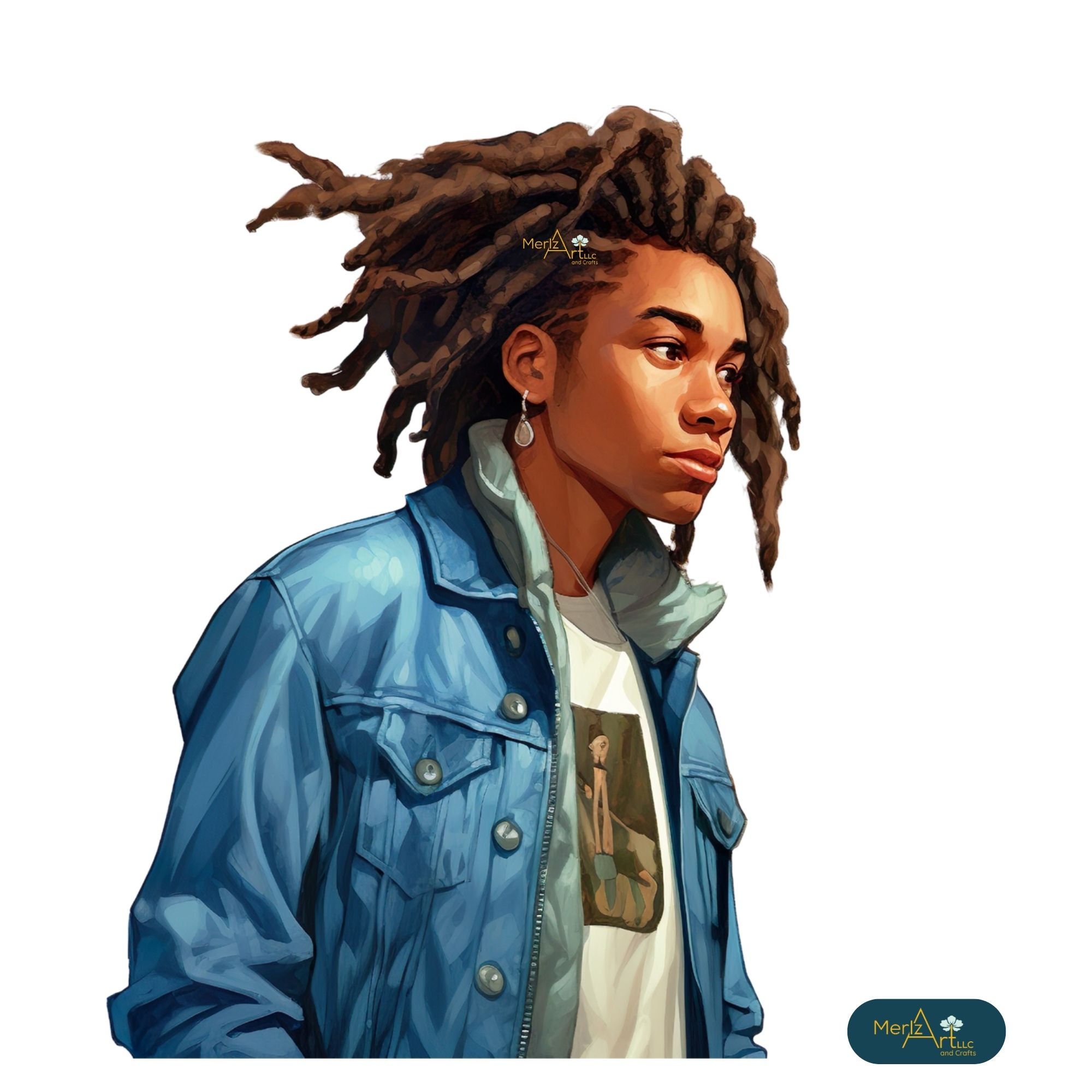 Men Clipart, African American Men Clipart, Black Man Magic, Fashion ...