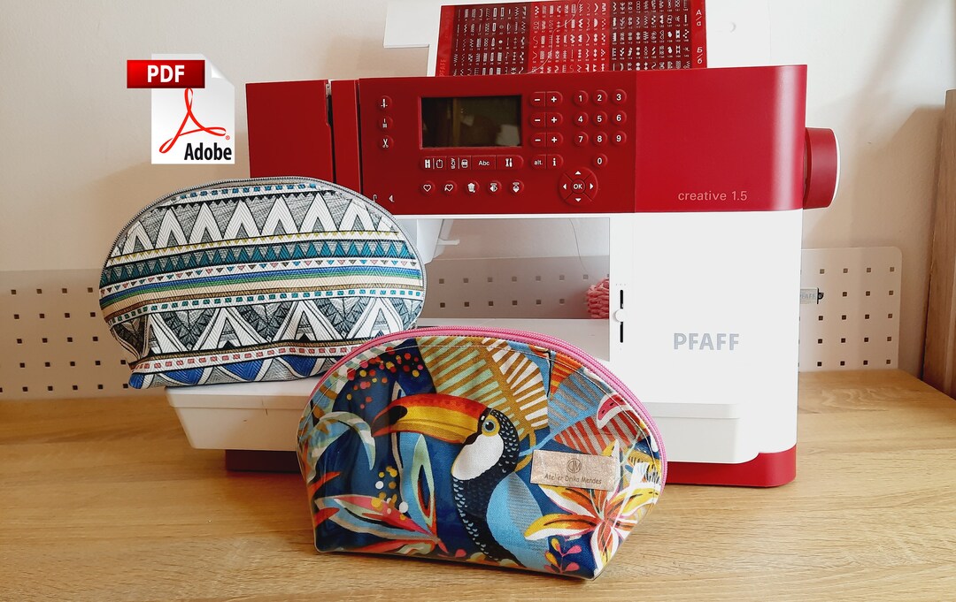 Mély Pencil Case Pattern PDF Video Tutorial Drika Mendes Couture Chic ...