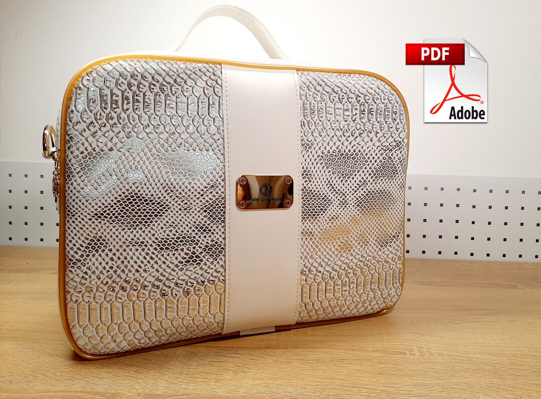 Sac Kinah patron couture femme chic Drika Mendes voyage tuto video PDF ...