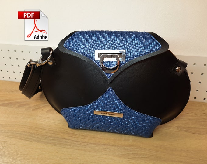 Sewing Massoria Bag Pattern for Women DIY Chic Tutorial Drika Mendes - Etsy