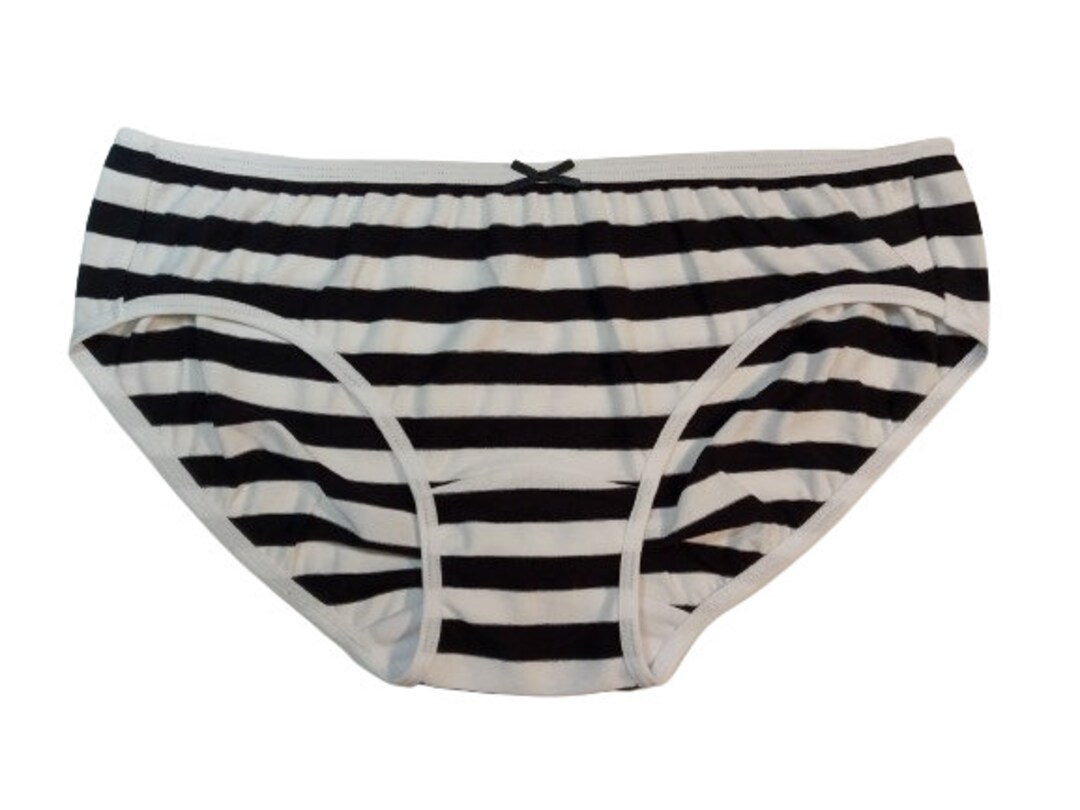 Jokerette Striped Cosplay Bikini Panties - Etsy