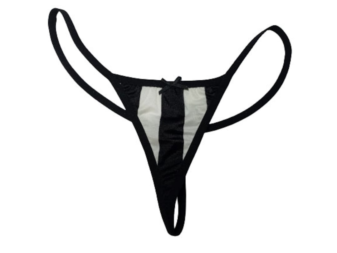 Jokerette Striped T-back Strings Panties - Etsy