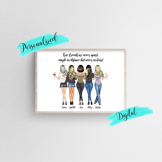 Card Digital Download Custom Best Friend Funny Gift | Etsy