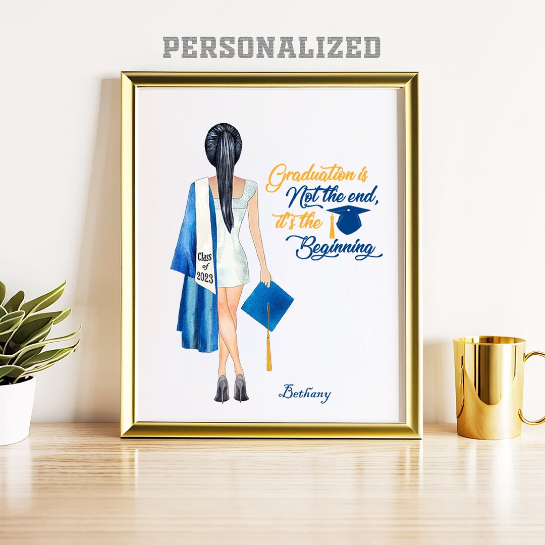 Digital Gift Graduation for Best Friend, Graduation Remembrance Gift ...
