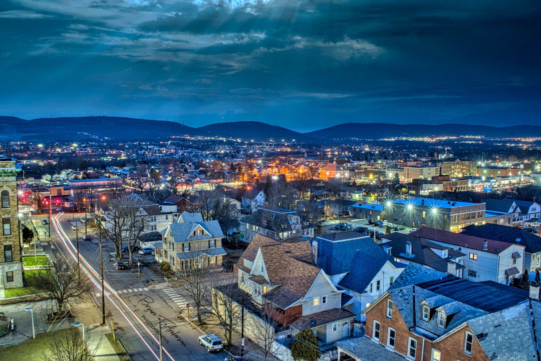 Good Night Scranton the Electric City - Etsy