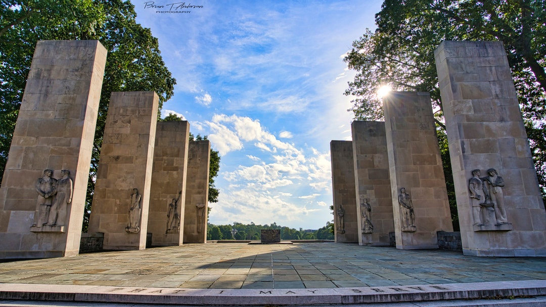 The Pylons at Virginia Tech; "that I May Serve" Print or Canvas - Etsy