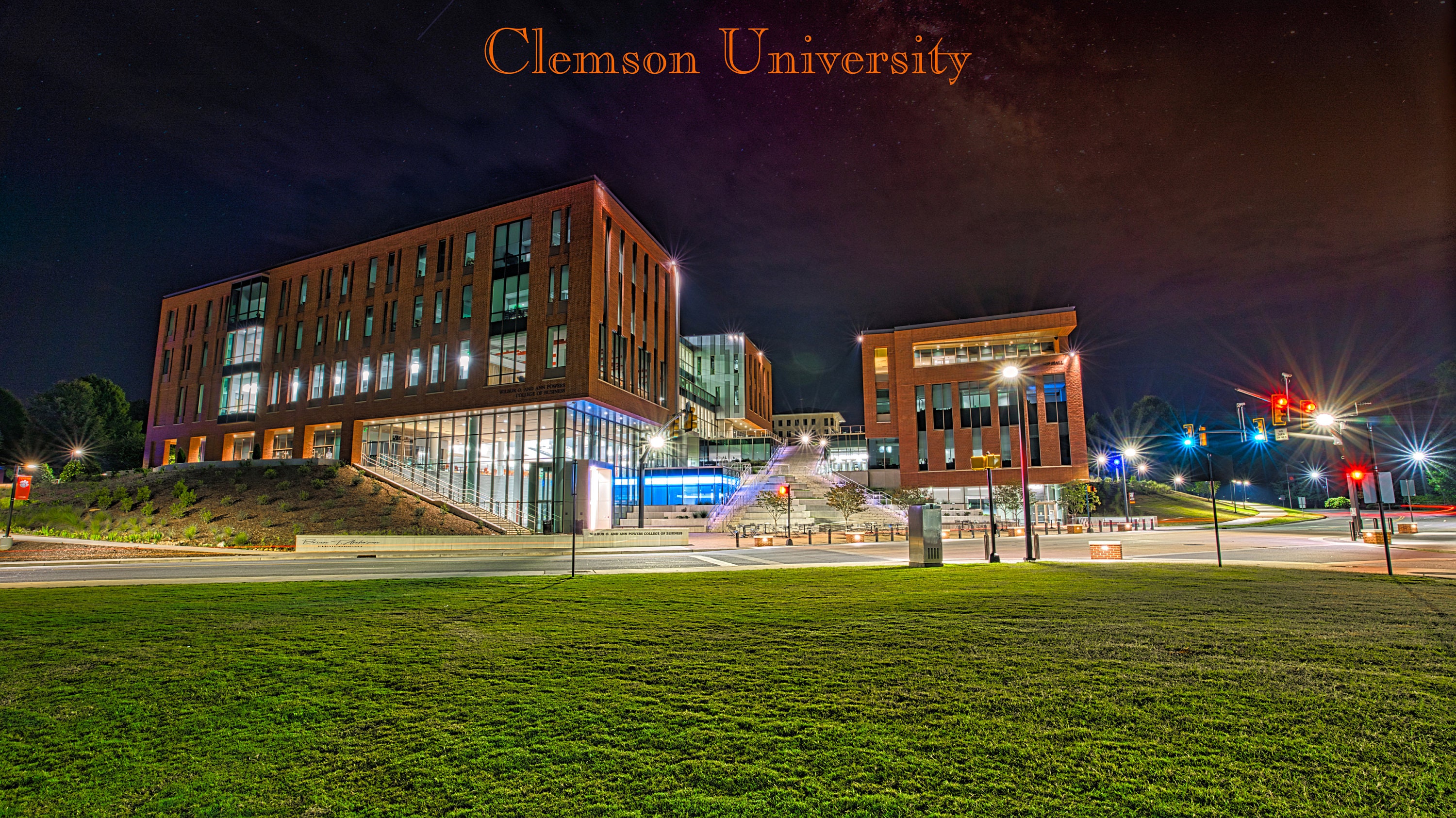 A Professional Print or Canvas of Clemson University's Campus ...