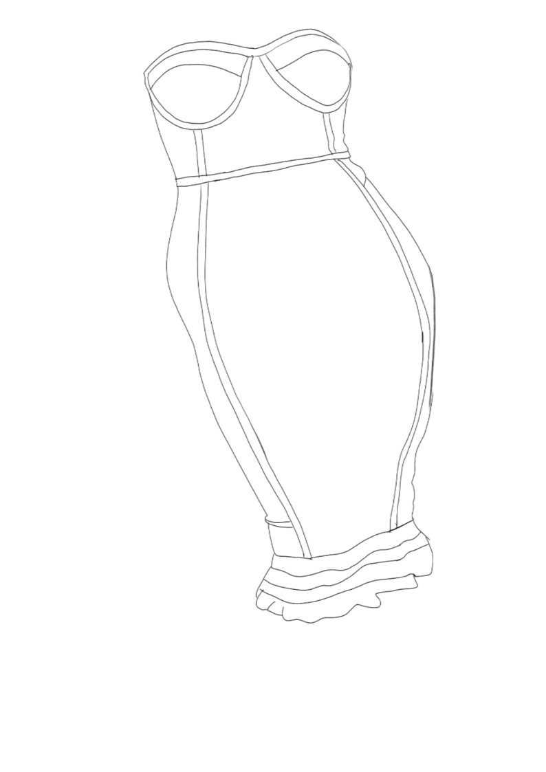 Procreate 6 Dress Stamps - Etsy