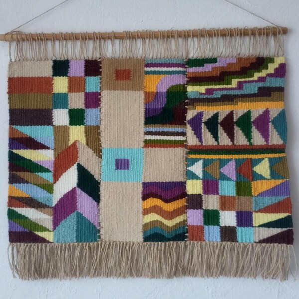 Geometric Tapestry - Etsy