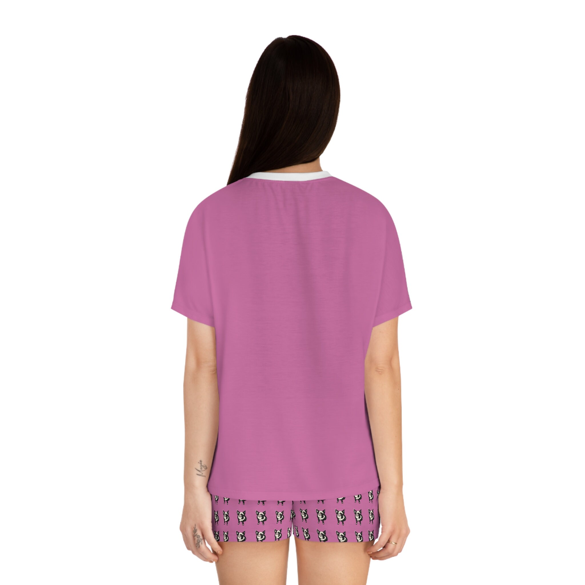 Women's Kunekune Pig Short Pajamas - Etsy