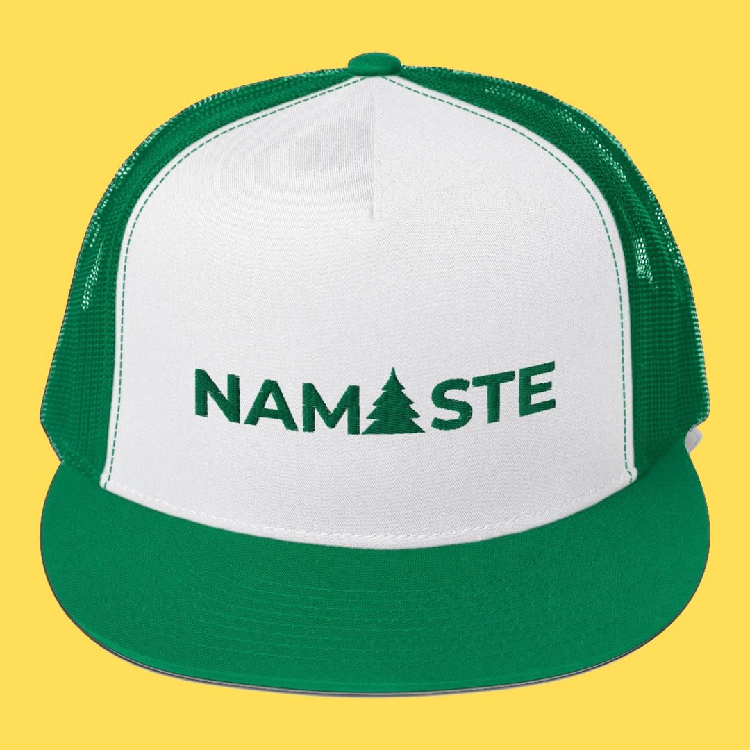Namaste Trucker Hat | Yoga Gift | Mediation Gift | Nature Lover ...