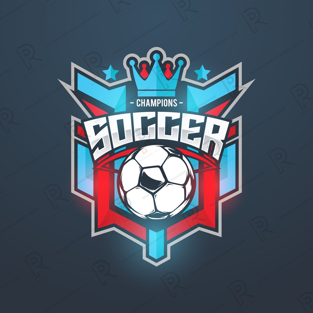 Soccer Badge Logo Design Templates Football FC Eps, Jpeg, Png, Pdf, Svg ...