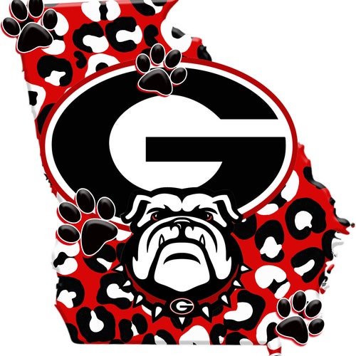 Georgia Bulldogs Png Leopard Print G Png Dawgs Png Popular - Etsy New ...